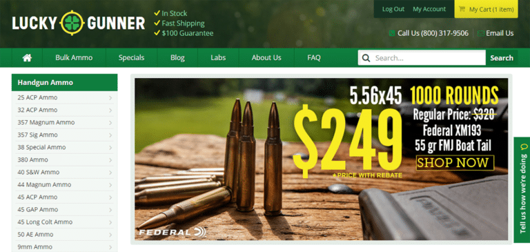 Lucky Gunner Review - Is it a Good Place to Buy Ammo Online?