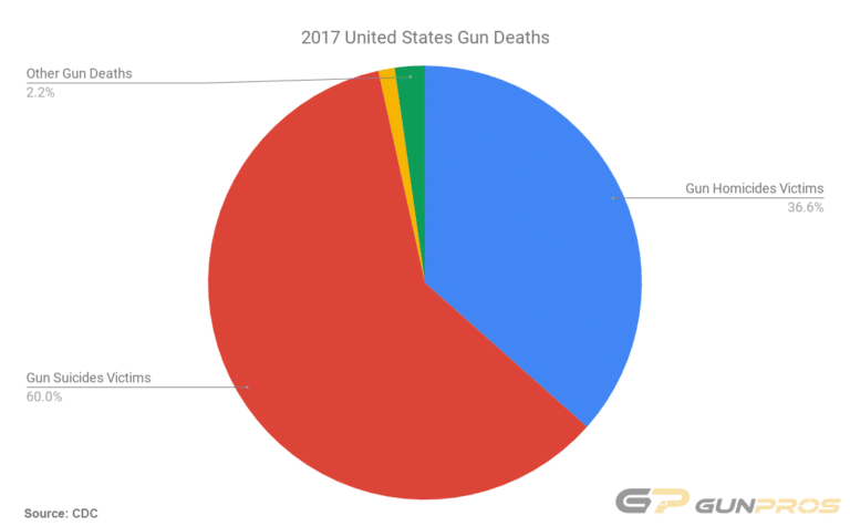 Gun Death Statistics and Rates in the United States (Homicides ...